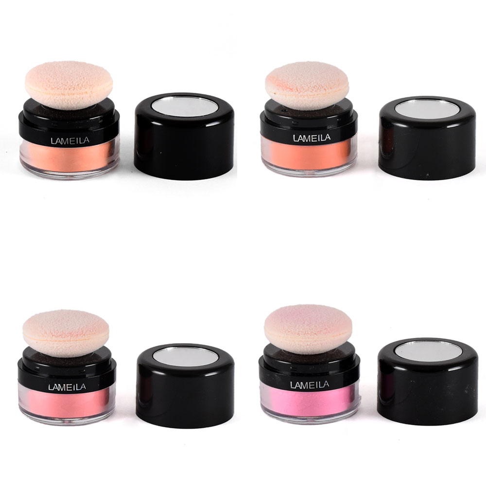 Face Makeup :: Blush :: La Meila Blush Powder with Sponge(Beauty 12827)